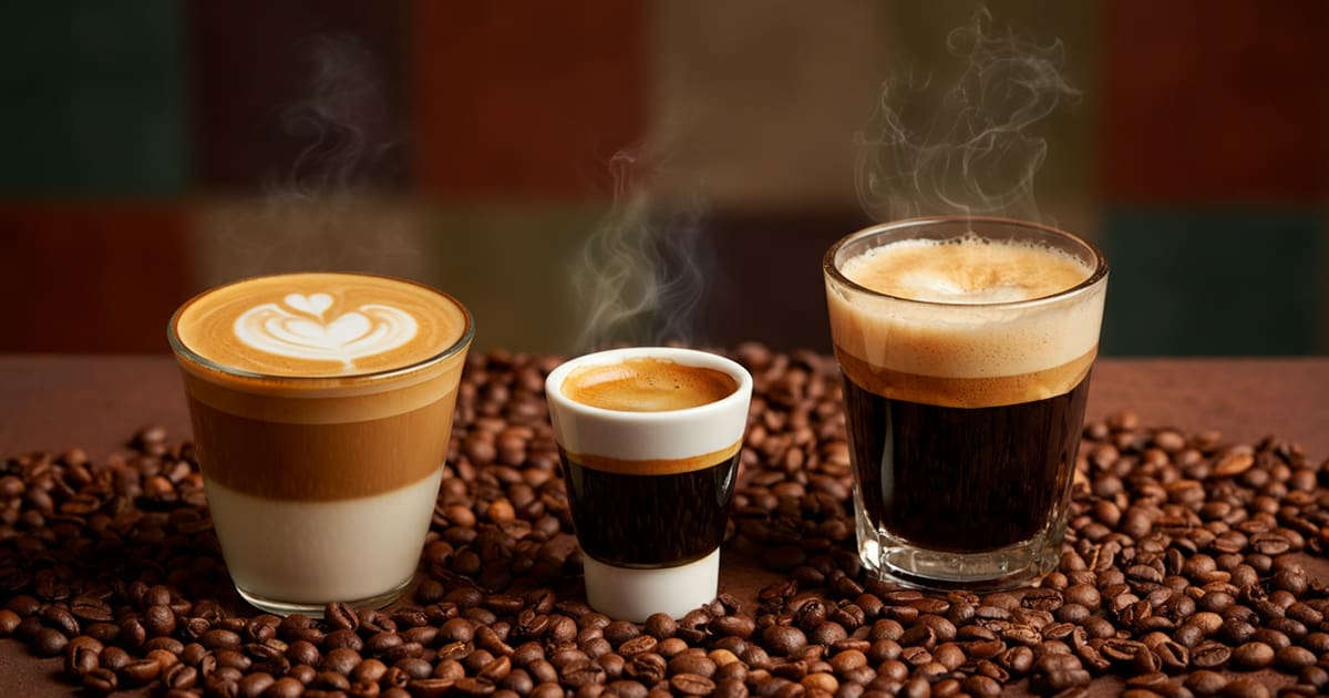 Comparing Espresso, Americano, and Lattes | Brew Sip Repeat